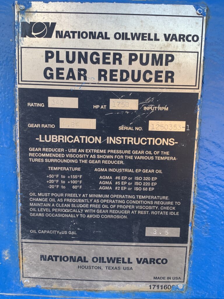 NOV JWS-340 Pump Packages – QBS Rigs